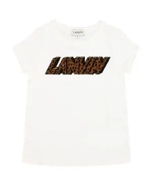 LANVIN Logo Short-sleeved T-shirt - Multicolor