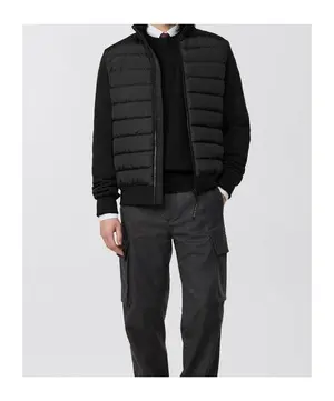 Canada Goose Hybridge Huron Full-zip Jacket - Black
