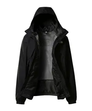 The North Face Antora Jacket Waterproof Hooded Rainwear - Black