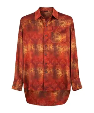 R13 Long-sleeved Shirt - Brown