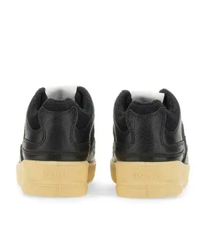 JIL SANDER Round Toe Lace-up Sneakers