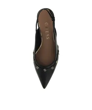 Guess Yanai 4g Peony Logo Slingbacks