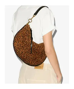 Isabel Marant Étoile Oskan Soft Zip Printed Bag