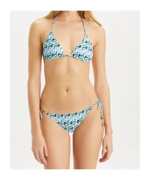 Tory Burch Printed String Bikini Bottom