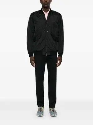 Stone Island Zipped Bomber Jacket