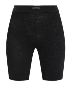 Fear Of God Waffle Biker Shorts - Black