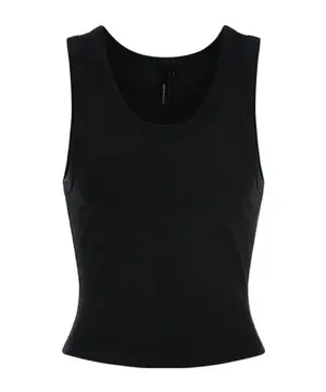 ENTIRE STUDIOS Round-neck Vest - Black