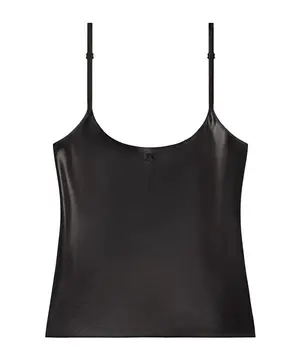 COURREGES Logo-detail Top - Black