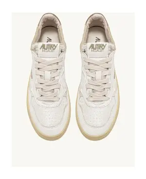 AUTRY Logo-patch Lace-up Sneakers