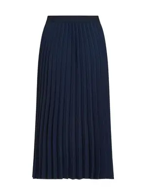 Tommy Hilfiger Pleated Mid-length Dress - Black