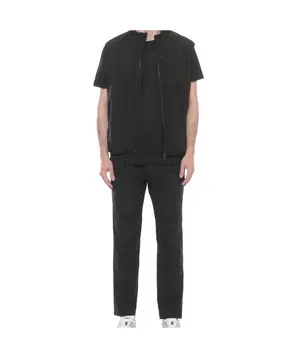 SAVE THE DUCK Zip-front High Neck Vest Jacket