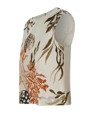 Marella Millaffine Printed Cropped Top