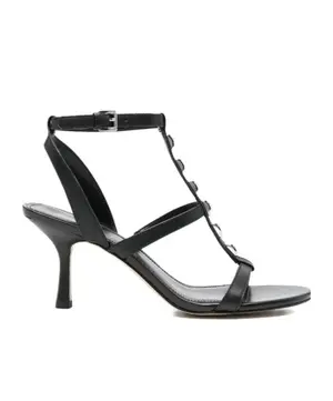 Michael Kors Nara Studded Leather Sandals