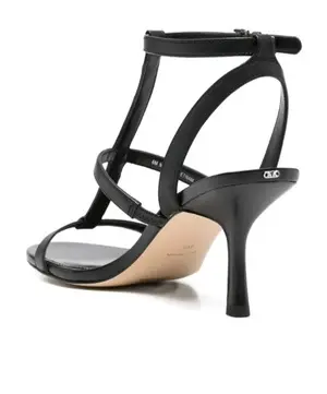 Michael Kors Nara Studded Leather Sandals