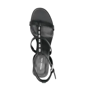 Michael Kors Nara Studded Leather Sandals