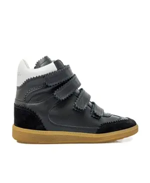 Isabel Marant Étoile Bilsy High-top Sneakers With Velcro Fastening - Black