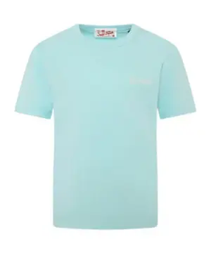 MC2 SAINT BARTH Short-sleeved Crew Neck T-shirt - Blue
