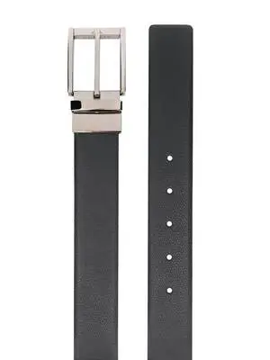 Emporio Armani Logo Engraved Reversible Belt