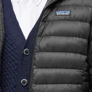 Patagonia Lightweight Quilted Down Jacket - Black
