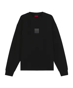 Hugo Boss Logo-print Sweatshirt - Black