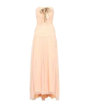 ANIYE BY Bow Strapless Dress - Nude