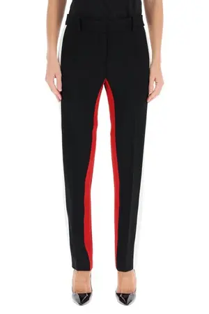 N.21 Crepe Straight-leg Trousers