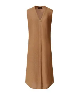 Fabiana Filippi Sequined Long Cardigan - Brown