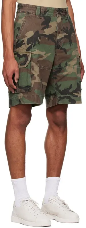 Polo Ralph Lauren Camouflage Knee-length Cargo Shorts