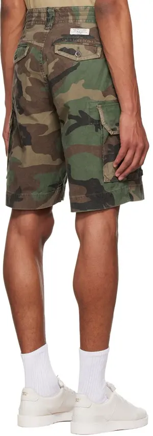 Polo Ralph Lauren Camouflage Knee-length Cargo Shorts
