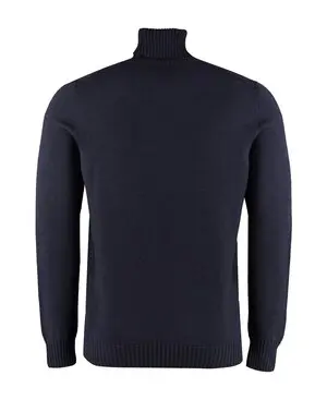 DRUMOHR Ribbed Turtleneck Knitted Sweater