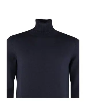 DRUMOHR Ribbed Turtleneck Knitted Sweater