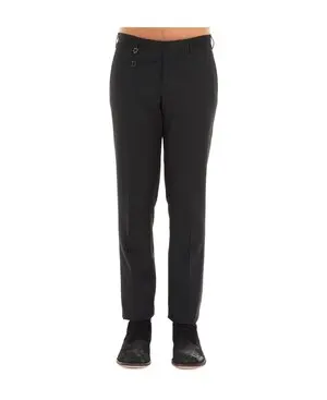 Incotex Straight Leg Trousers - Black