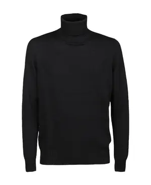 DRUMOHR Rollneck Jumper - Black