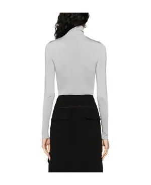 Wolford High-neck Long-sleeve Bodysuit