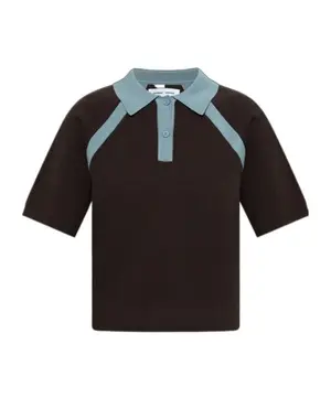 Samsøe Samsøe Contrast Polo Top - No