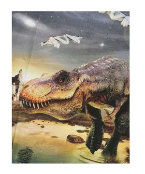 MOLO Reif Long-sleeved Crewneck T-shirt With Dinosaur Print