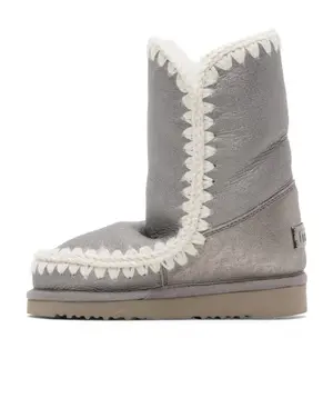 Mou Eskimo 24 Metallic Whipstitch-trim Boots