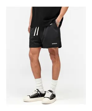 REPRESENT Washed Mesh Shorts