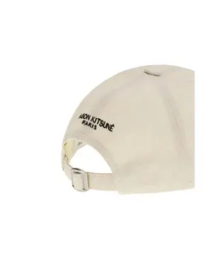 Maison Kitsuné Dressed Fox Logo Embroidered Baseball Cap