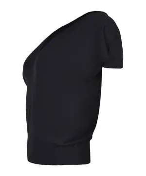 DONDUP V-neck Short-sleeve Knitted Top