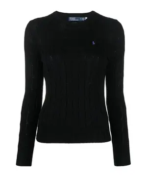 Polo Ralph Lauren Polo Pony Cotton Jumper - Black