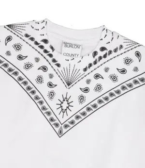 MARCELO BURLON COUNTY OF MILAN Bandana-print Cotton Sweatshirt