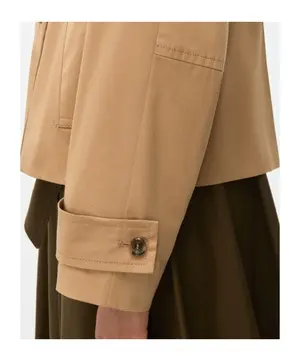 IBLUES Double-breasted Jacket With Classic Collar And Button Details