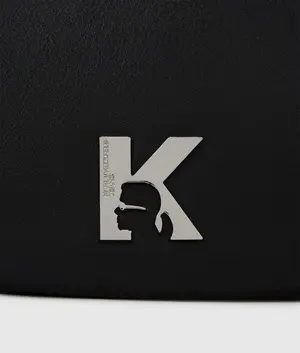Karl Lagerfeld Twin Strap Moon Bag