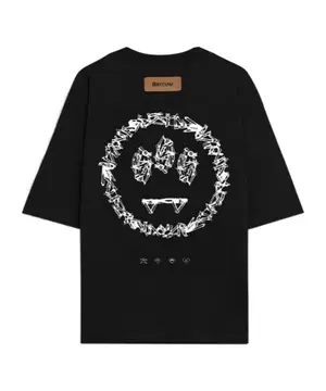 BARROW Logo Print Oversized T-shirt