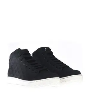 Emporio Armani Logo Lace Skate Shoes
