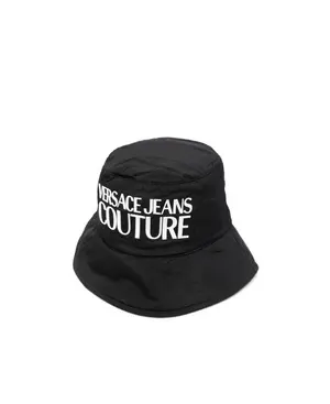 Versace Logo Detailed Bucket Hat