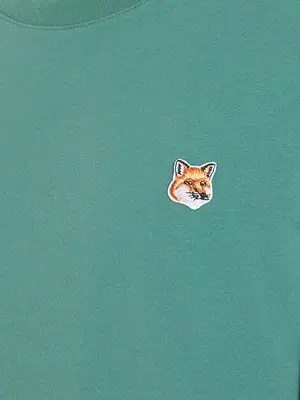 Maison Kitsuné Fox Head Patch Long-sleeved T-shirt