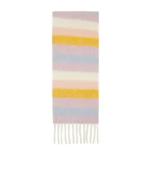 A.p.c. Multicolored Striped Scarf