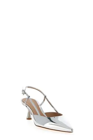 GIANVITO ROSSI Ascent Pointed-toe Slingback Pumps